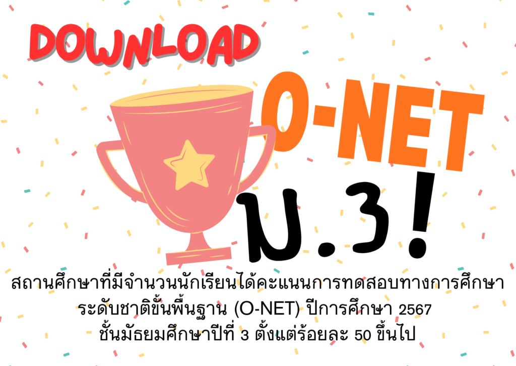 📢คู่มือการจัดสอบ O-NET ปีการศึกษา2567🔔🆕 – กลุ่มนิเทศฯ สพป.ชร1